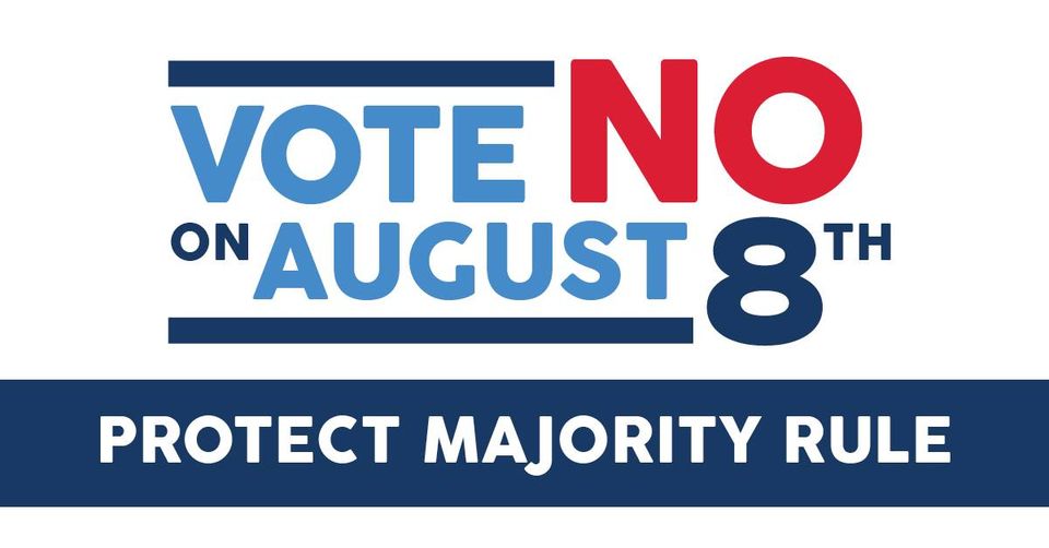 Vote NO in August | Butler County Democrats