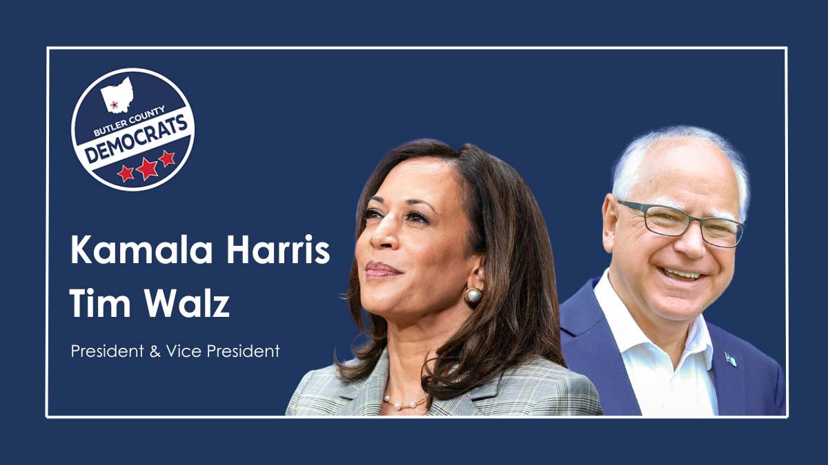 Meet the Candidates: Kamala Harris & Tim Walz | Butler County Democrats